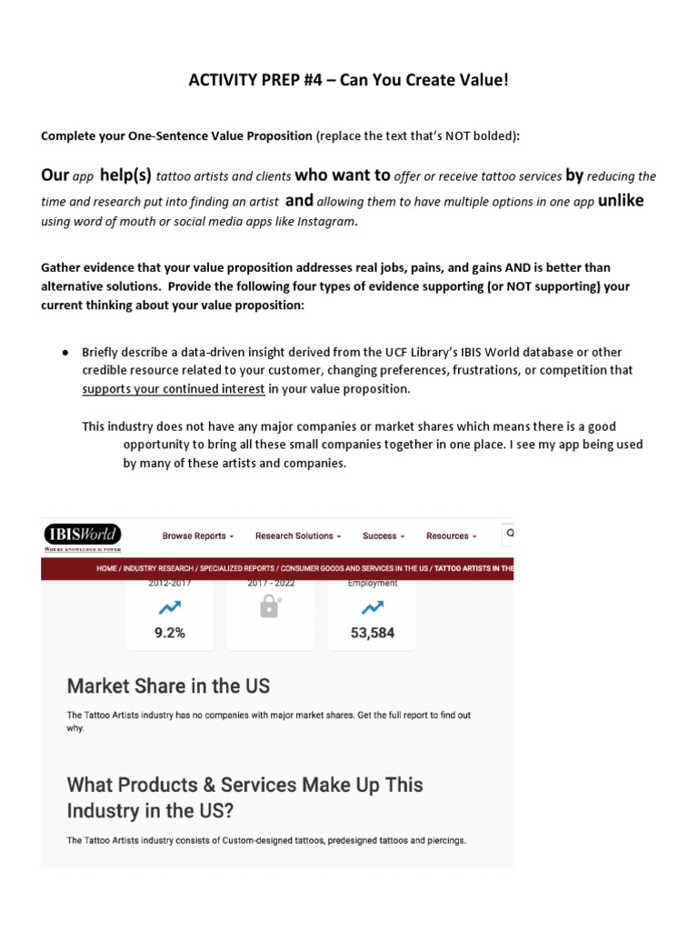 Customer Discovery and Validation Tests | PDF | Communication ...