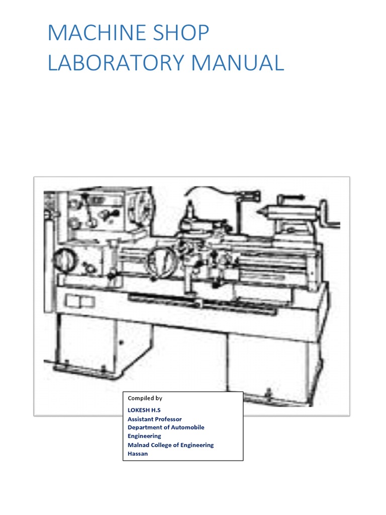 2016 Machine Shop Manual PDF | PDF | Grinding (Abrasive Cutting ...