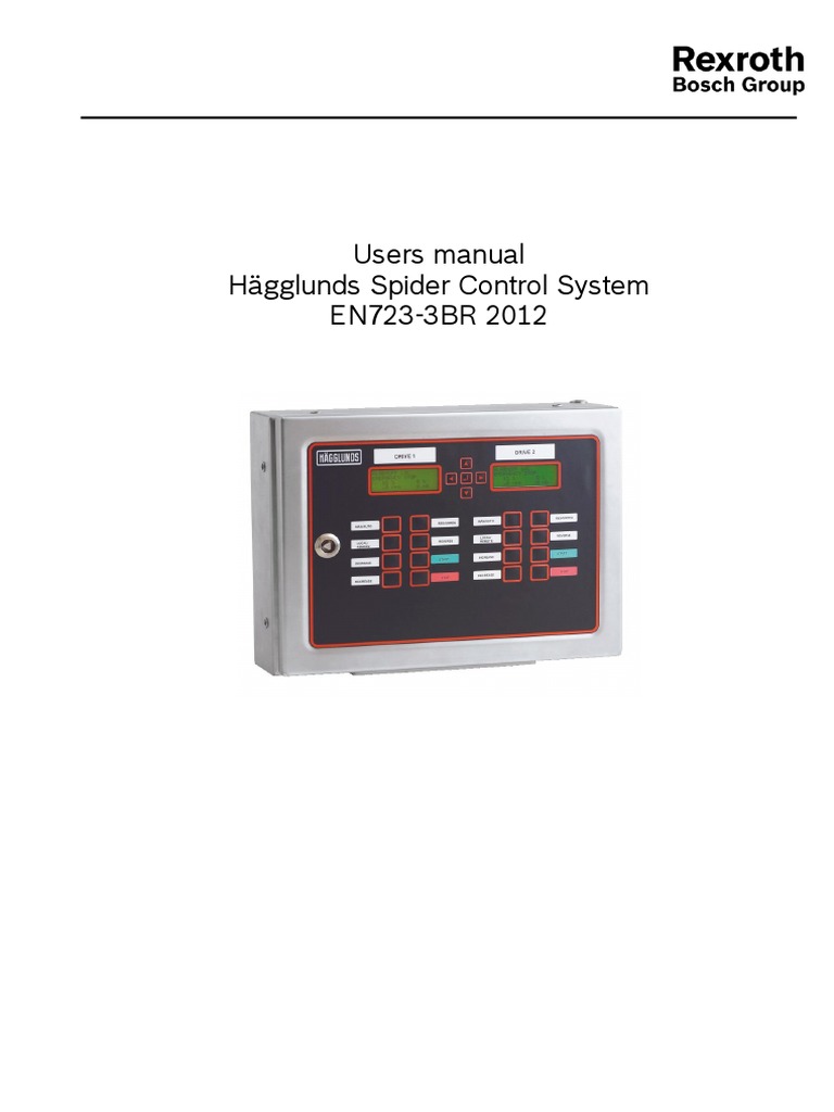Hägglunds Spider PDF | PDF | Servomechanism | Hazards