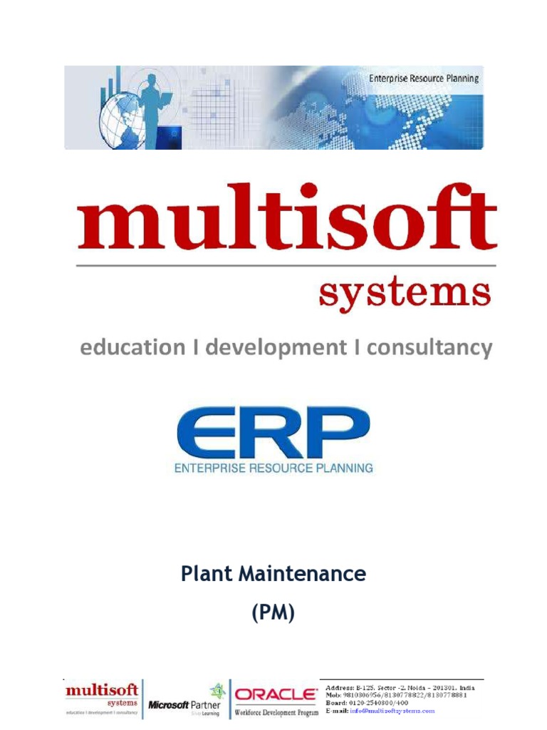 Sap PM PDF | PDF | Product Lifecycle | Computing