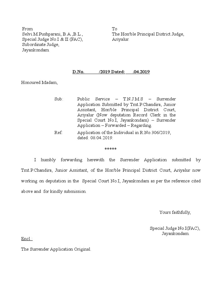 CL Letter' | PDF | Virtue | Academic Degree