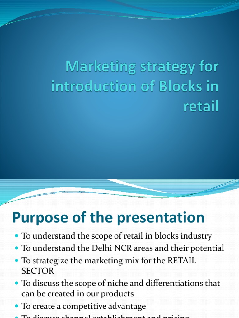 AAC Blocks Retail Strategy in NCR | PDF | Retail | Delhi