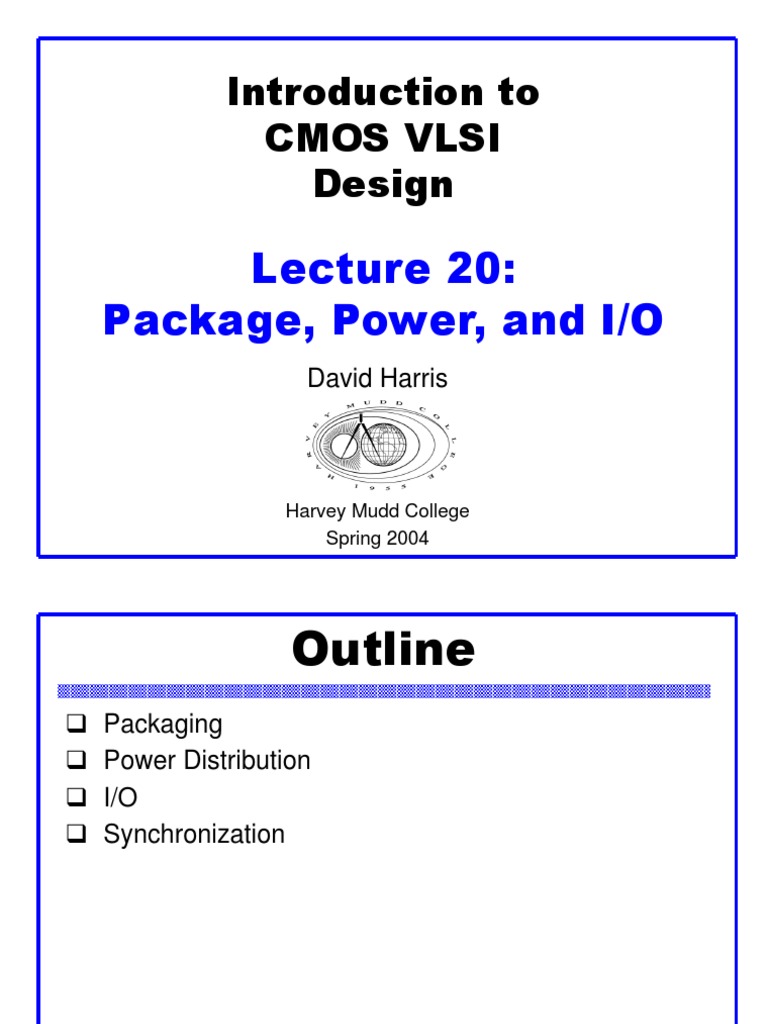 VLSI Packaging and Power Management | PDF | Cmos | Capacitor