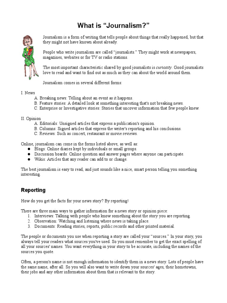 Introduction To Journalism | PDF | Journalism | News