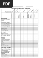 PRODUCT AUDIT CHECKLIST PCB Template | PDF