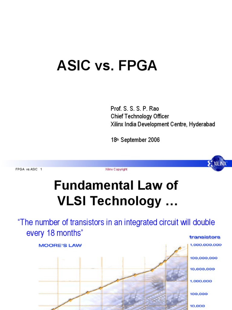 Asic Vs Fpga Field Programmable Gate Array System On A Chip