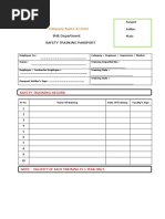 Work Daily Report and Monthly Manpower Sumary | PDF