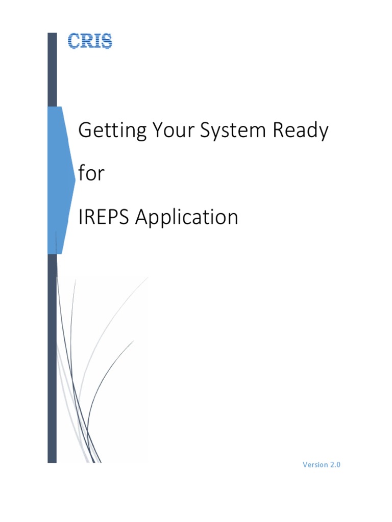 Getting Your System Ready For IREPS Application Version 2.0 | PDF ...