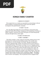 Sample Family Constitution | PDF | Governance | Family