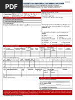 Adverse Event Report CIOMS I Form | PDF | Adverse Effect | Medical ...