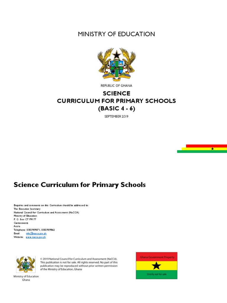 FULL TEXT: GES Introduces New Curriculum For Primary Schools | PDF ...