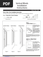 Louver Installation Instruction | PDF | Screw | Wall