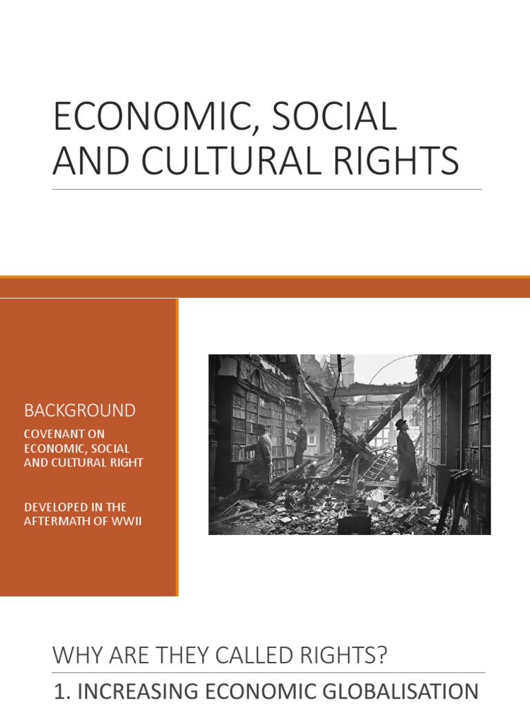 Understanding Economic, Social and Cultural Rights: A Comprehensive ...