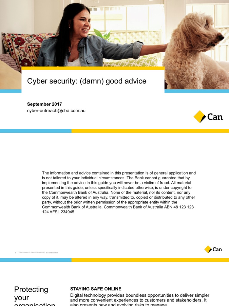 Cyber Security Presentation | PDF | Computer Security | Security