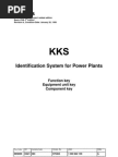 Procedure for Plant Identification(KKS Numbering System)