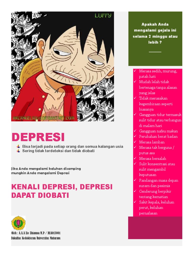 Poster Depresi | PDF