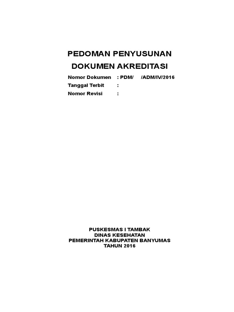 Cara Penulisan Nomor Dokumen | PDF