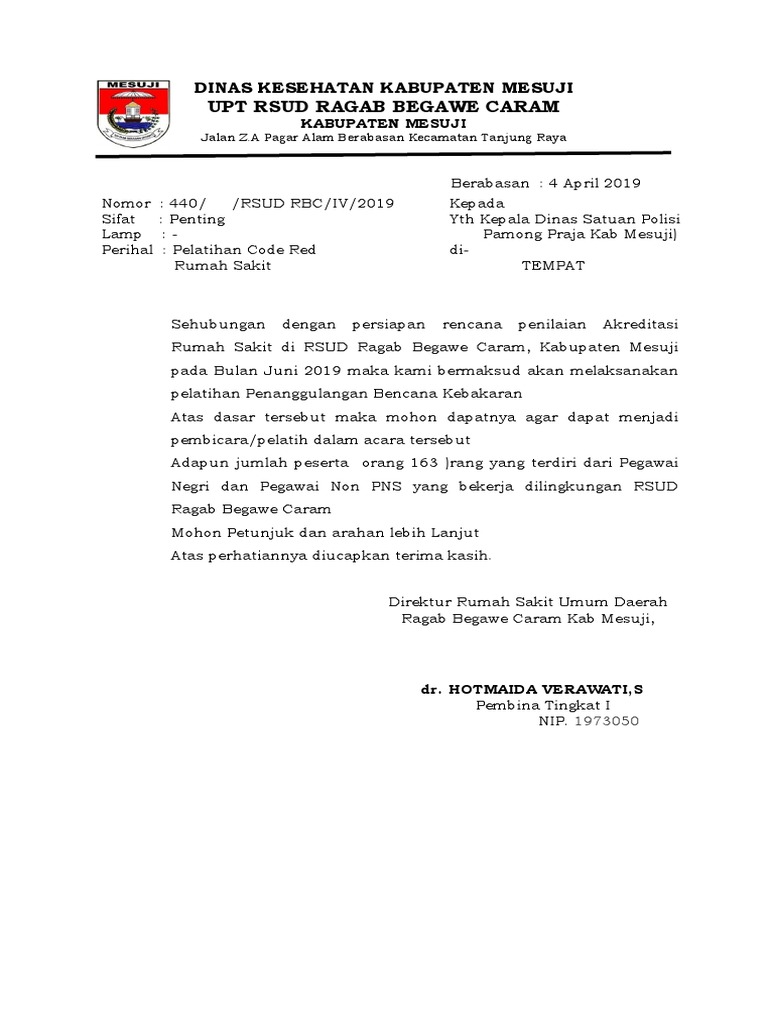 Proposal Pelatihan Code Red | PDF