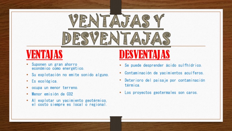 Ventajas y Desventajas | PDF