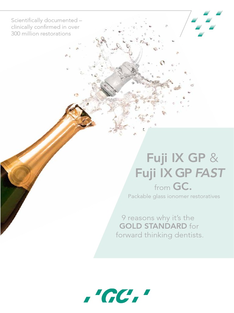 Fuji IX GP & Fast PDF | PDF | Mouth | Dentistry