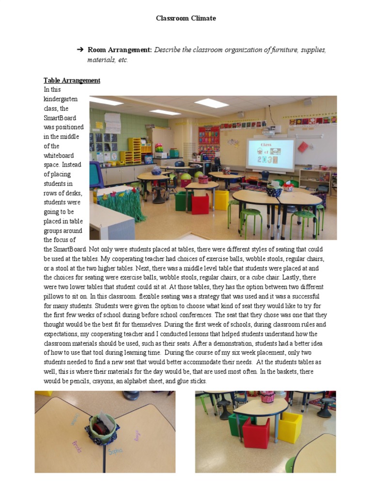 Classroom Climate | PDF | Classroom | Teachers