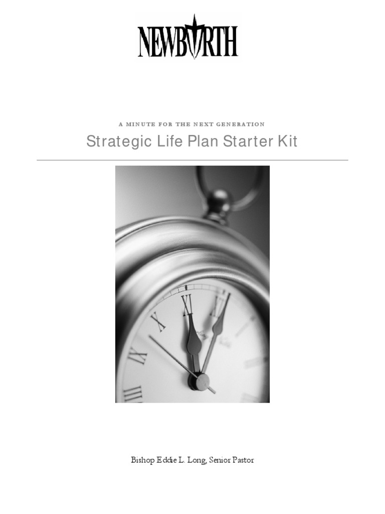 Strategic Life Plan Starter Kit: Bishop Eddie L. Long, Senior Pastor ...