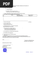 Declaration Form For All Types of Passes: - Railway - Division/Workshop ...