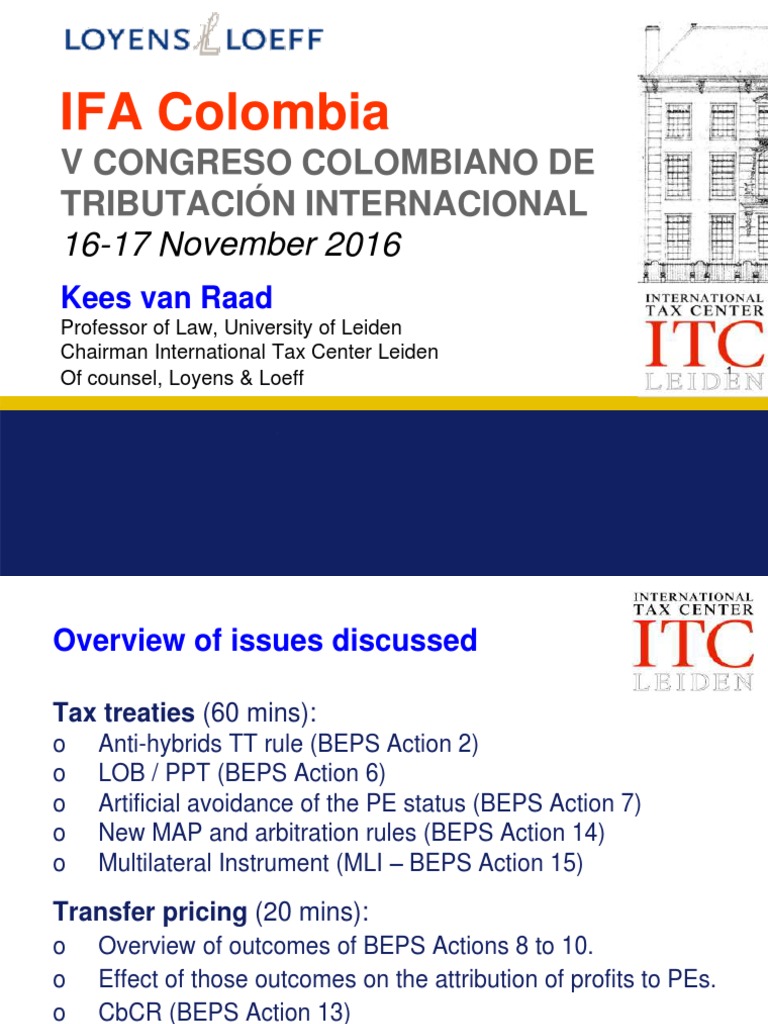 1.1 Ponencia Kees Van Raad - Parte 2 PDF | PDF | Tax Treaty ... 1.1 Ponencia Kees Van Raad - Parte 2 PDF | PDF | Tax Treaty ...