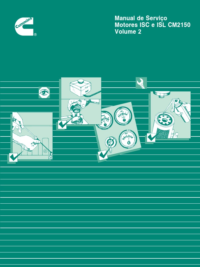 Manual de Serviço ISC Vol 2 PDF | PDF | Vestir-se | Motores
