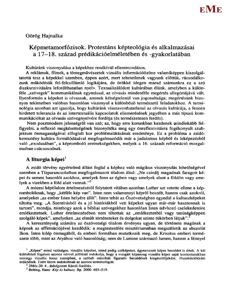 Gorog Hajnalka: Kepmetamorfozisok | PDF