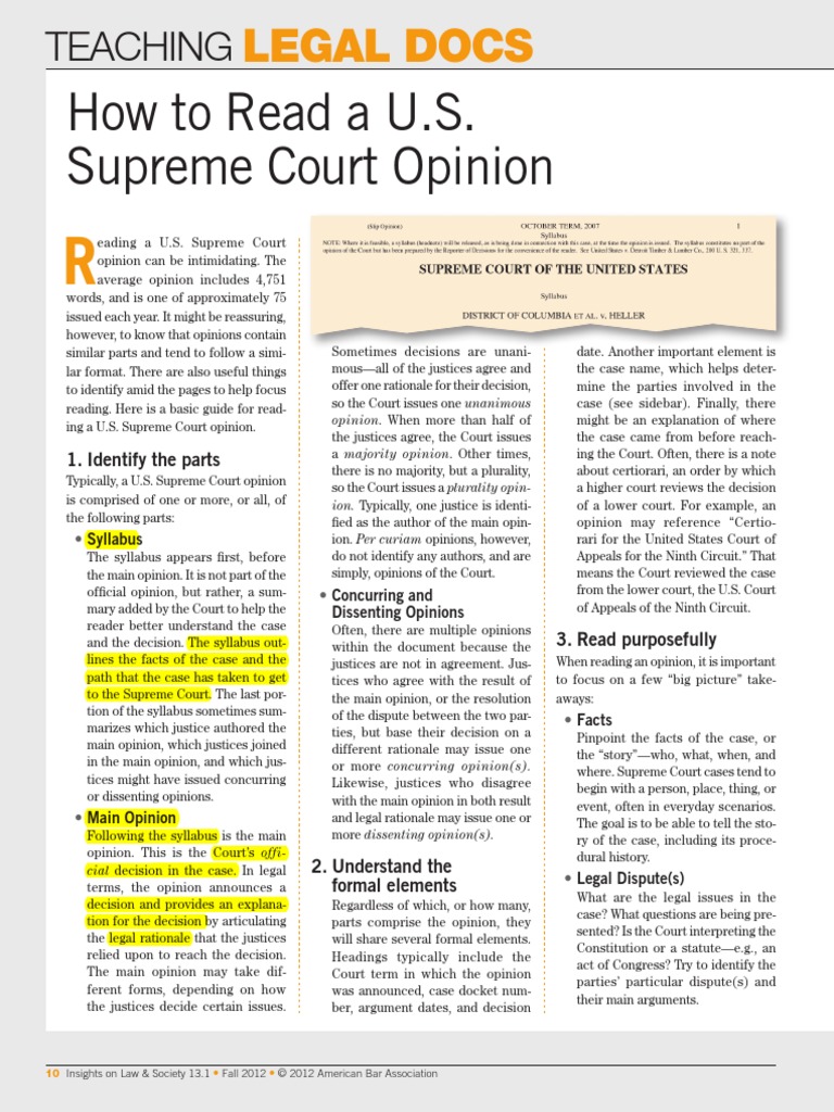 US Supreme Court Judgment | PDF | Supreme Court Of The United States ...