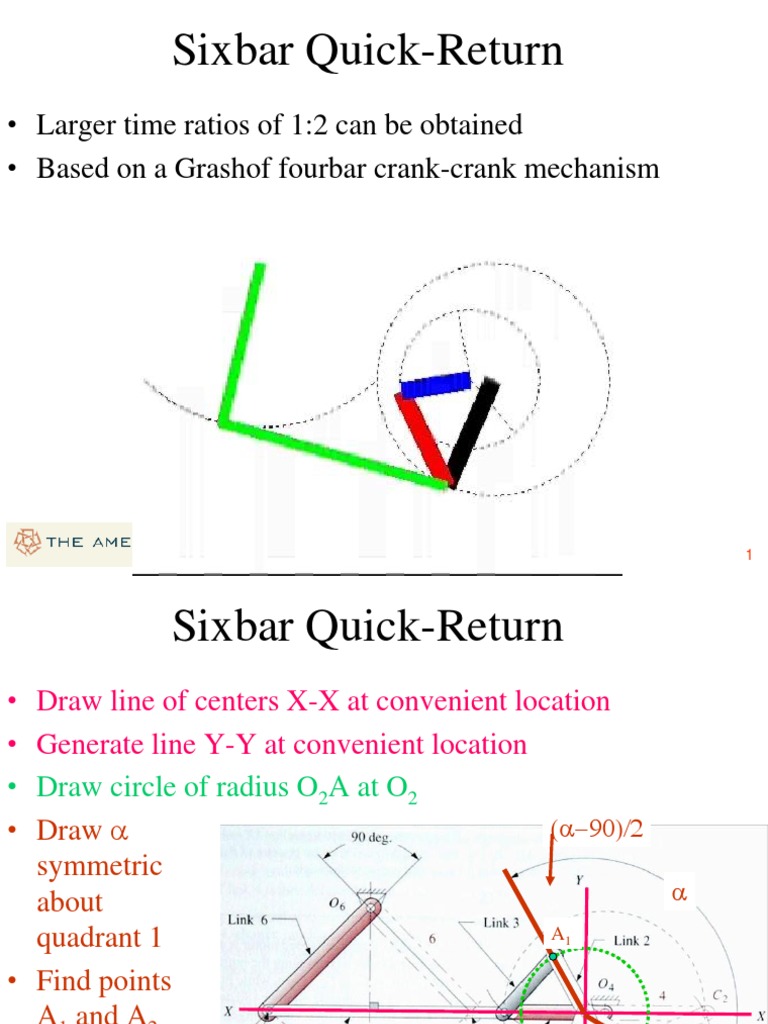 Six Bar Linkage | PDF | Mechanics | Space