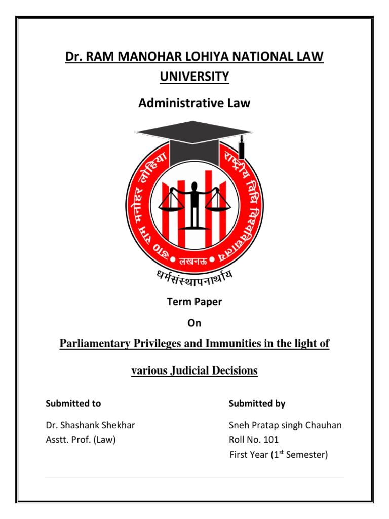 Basics of Legislation Project | PDF | Remand (Detention) | Sovereign ...