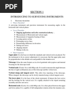 Total Station Setup and Operation Guide | PDF