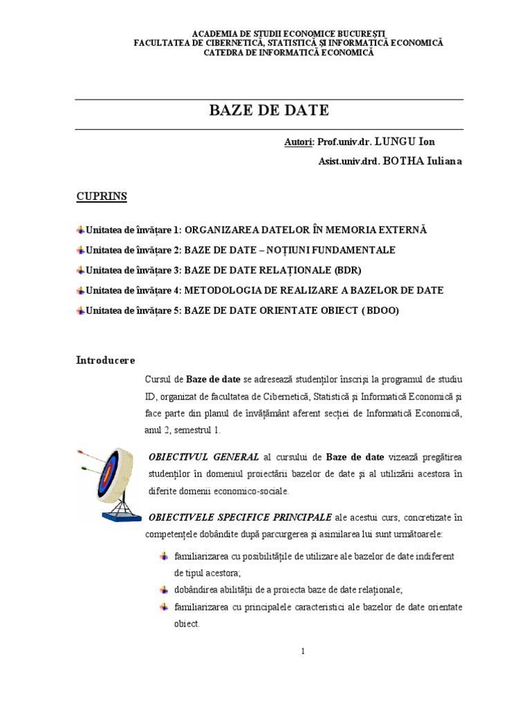Baze de Date | PDF