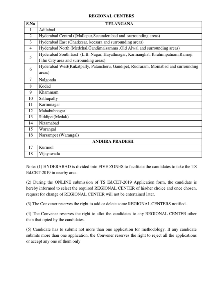 Regional Centers | PDF