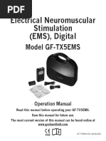 Tens, Ems and Massage Device | PDF | Clinical Medicine