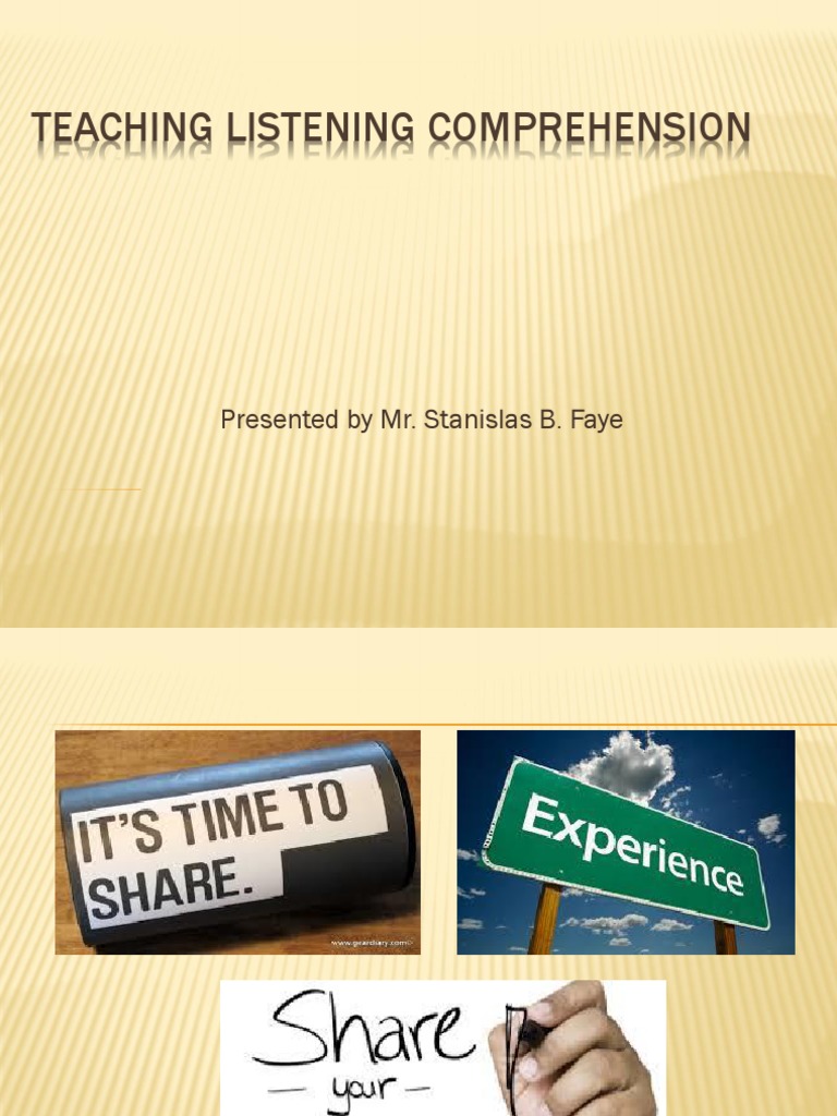Developing Listening Skills | PDF | Question | Stress (Linguistics)