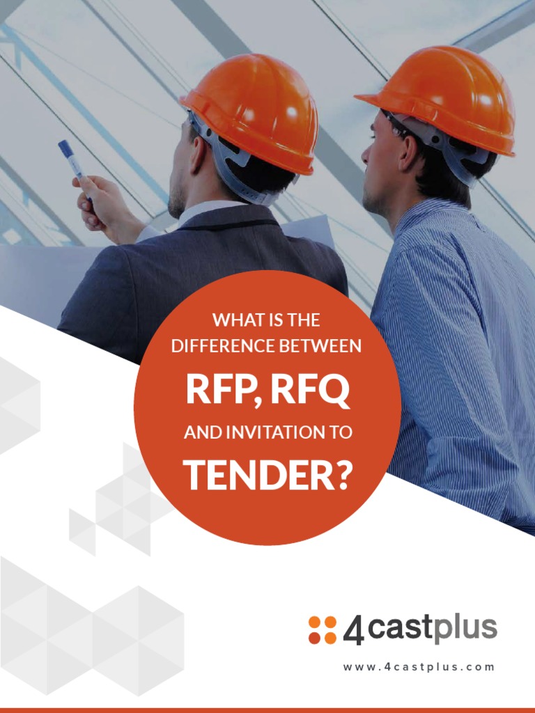 What's the Difference Between RFP, RFQ and Invitation to Tender (1 ...