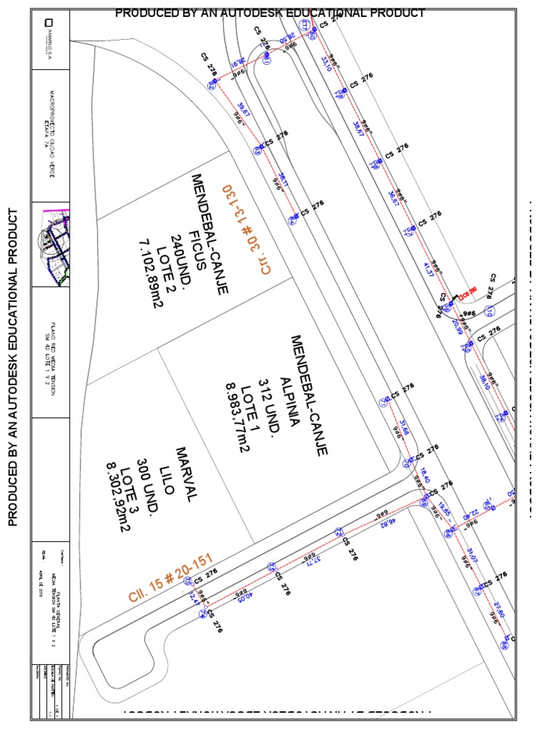 Property Lot Details and Specifications | PDF