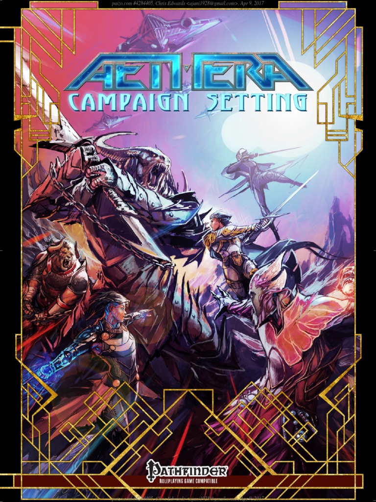 Aethera Campaign Setting PDF | PDF | Role Playing Games