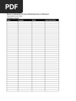 Tender Checklist | PDF | Business