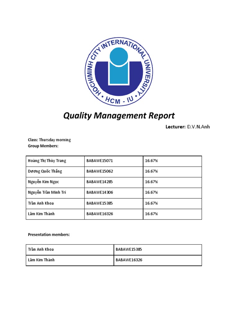 (Sample) Quality-Management-report | PDF | Takata Corporation | Airbag