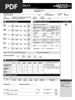 Fallout - Vaults & Deathclaws PNP Character Sheet | PDF | Military ...