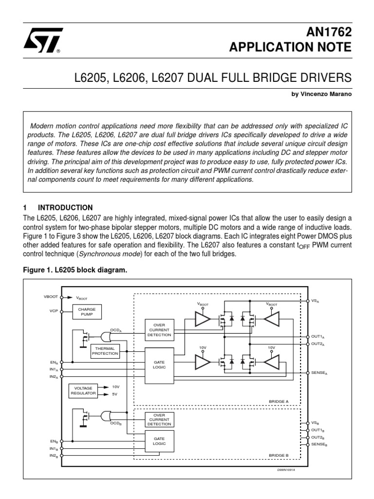 Dual Full Bridge Drivers | PDF | Capacitor | Mosfet