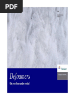 Defoamer Test Method: 1 Ross-Miles Foam Tester | PDF | Foam | Experiment