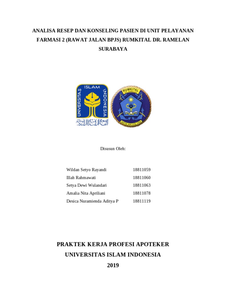 Analisis Resep UII Kelompok 4 | PDF