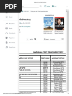 List of Rawalpindi Postal Codes | PDF | Zip Code | Pakistan