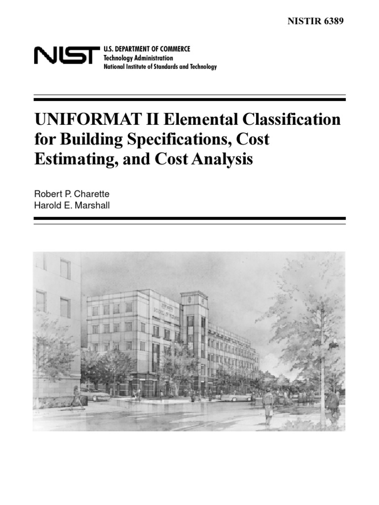 Uniformat Ii | PDF | Specification (Technical Standard) | Design