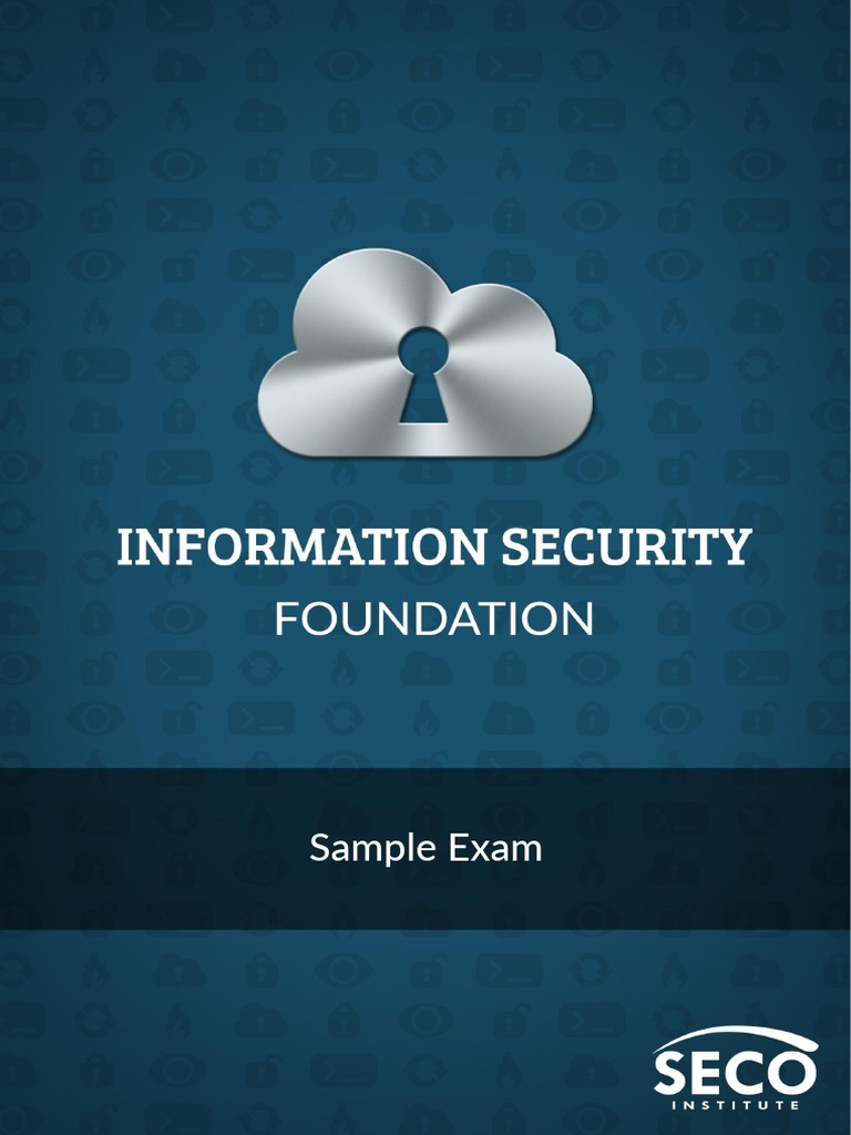 ISF Sample Exam en v1.0 | PDF | Information Security | Risk Management